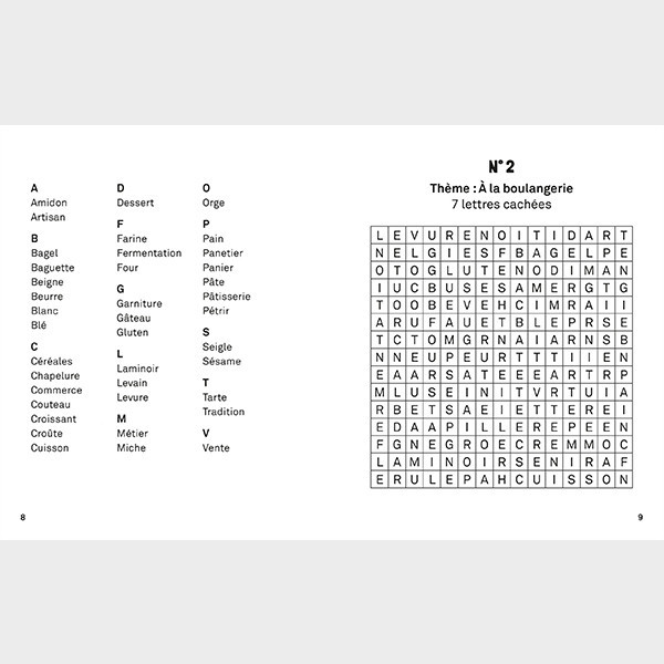 Livre de mots cachés à gros caractères - Cflou Livre de mots cachés à gros caractères - Cflou